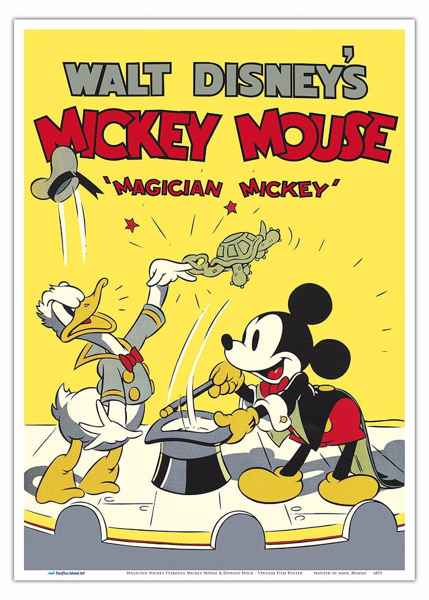 Magician Mickey - Starring Mickey Mouse & Donald Duck - Vintage Film ...