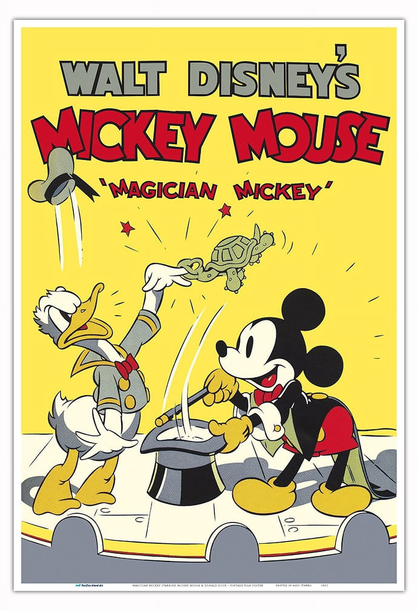 Magician Mickey - Starring Mickey Mouse & Donald Duck - Vintage Film ...