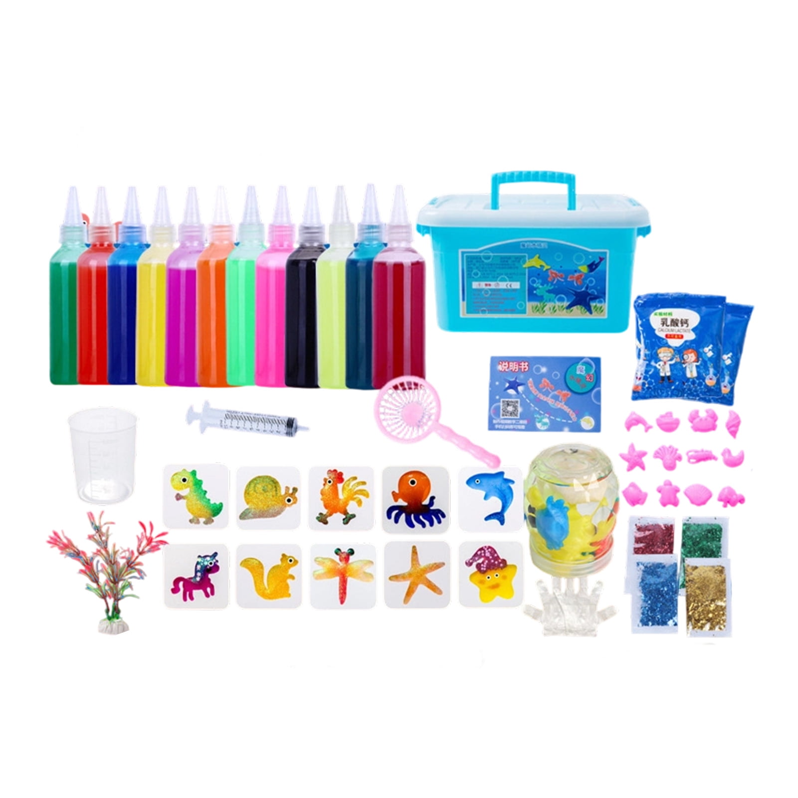 Magicking Water Gel Toy Transforming Educational Play Set for Kids ...