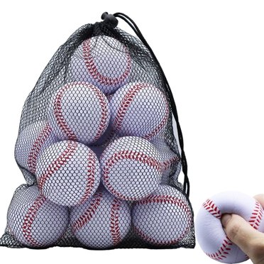 BIO Sports 9 inch Practice Baseballs 12-Pack for 12 Years and Under ...