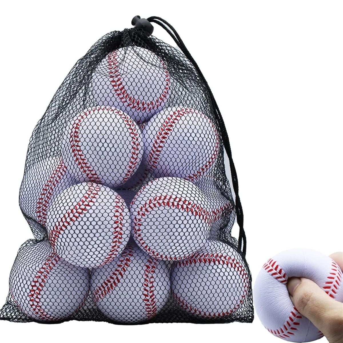 Magicorange 20 Pack Foam Baseballs, Soft & Safe Baseballs for Beginner ...