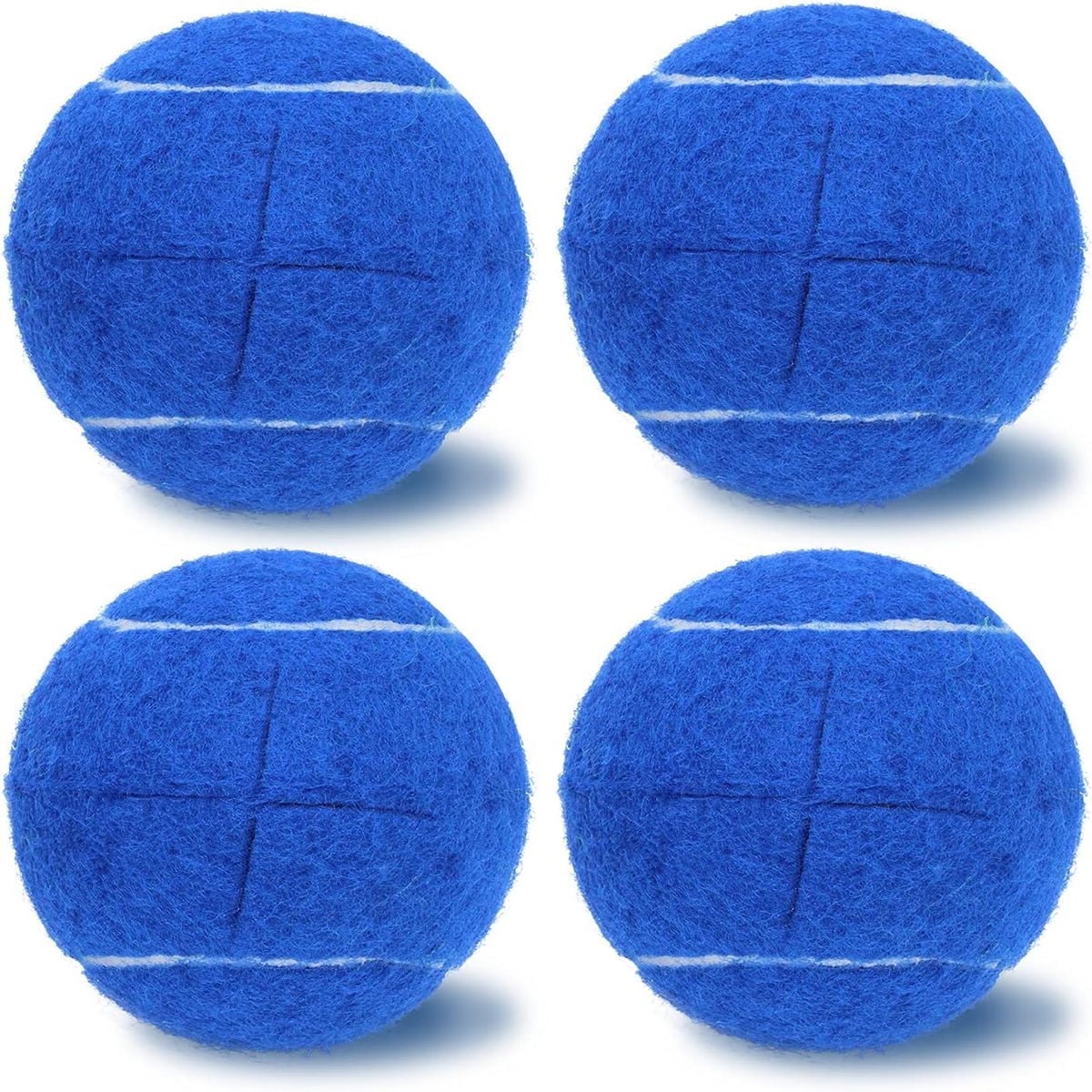 Magicorange Precut Walker Tennis Balls, 2-Inch Felt Pad Glide Covers ...