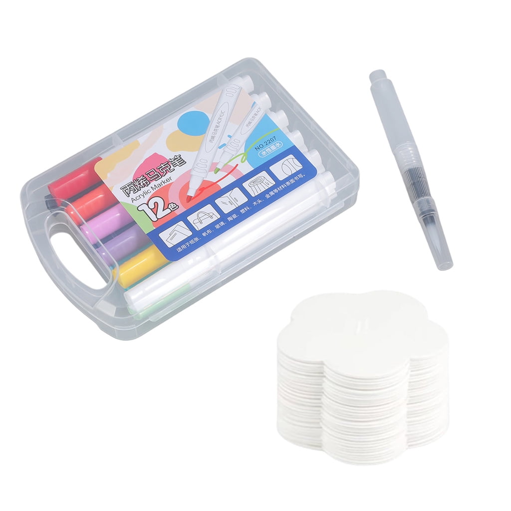 Magics 3D Foam Texture Painting Kits Magics Puff Paint with Watercolor ...