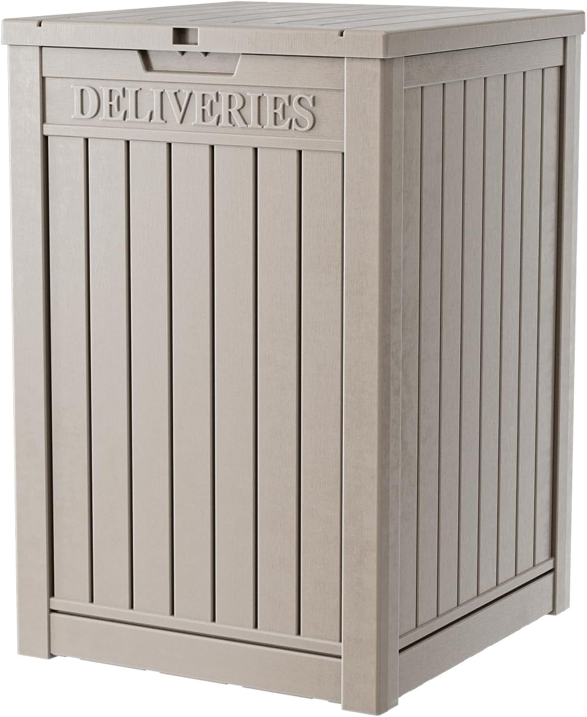 Magicshe Outdoor Lockable Delivery Box | Water-Resistant Porch ...