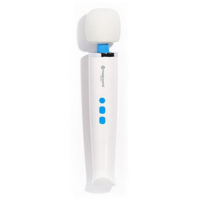 Magicwand Rechargeable Portable Mini Massager, White & Blue - Walmart.com