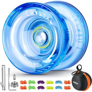 Magicyoyo Professional Yoyo N11 Blue Golden, Unresponsive Metal Yoyo ...