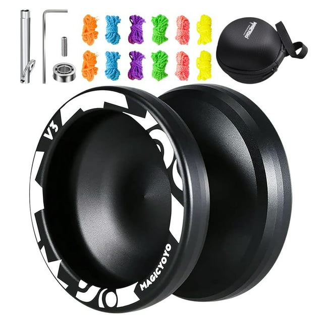Magicyoyo Professional Responsive Yoyo V3 Black, High-Quality Aluminum ...