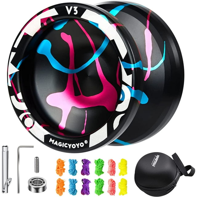 Magicyoyo V3 Pro Responsive Yoyo for Beginners, Metal Dual Purpose Yo ...