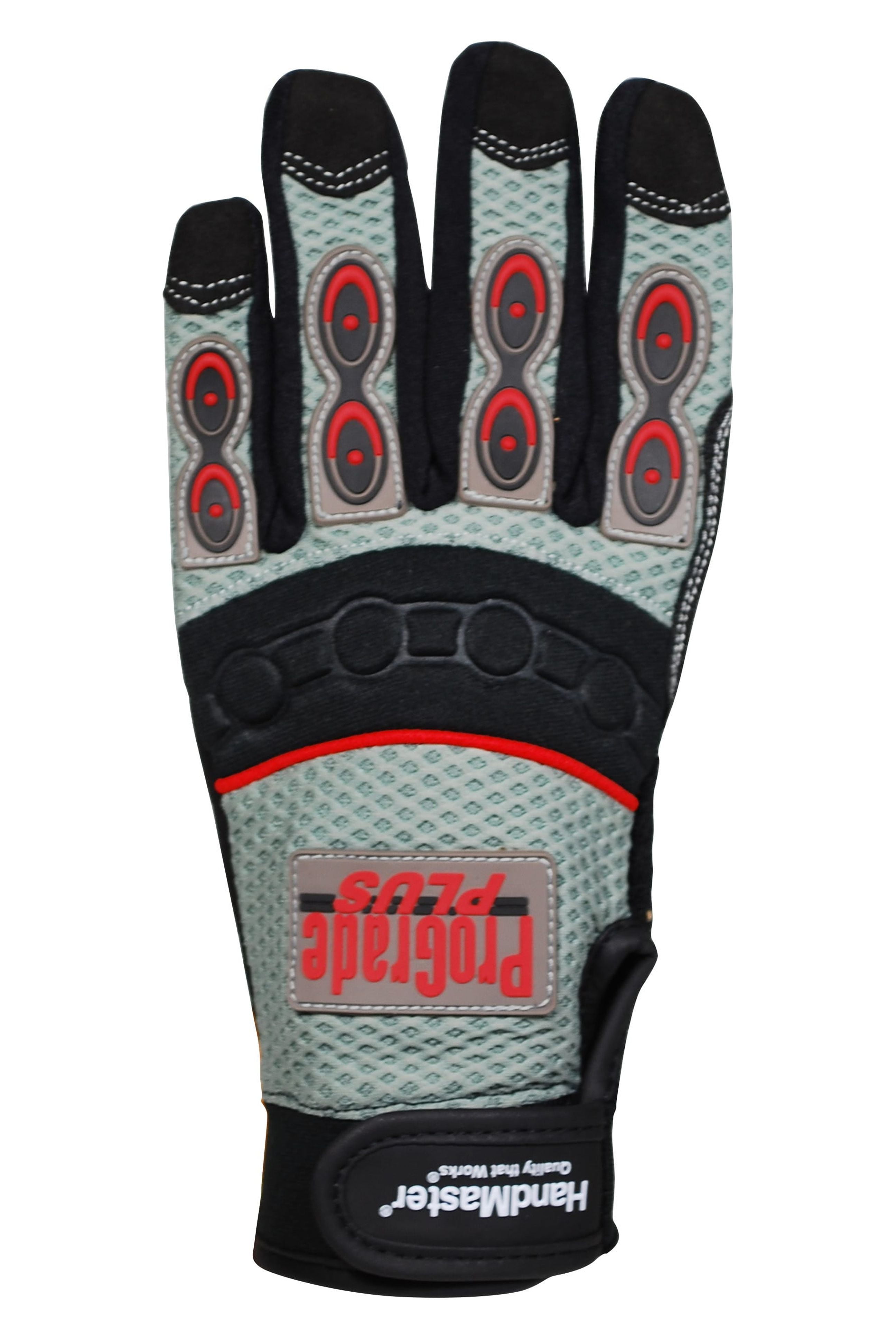 Magid HandMaster MECH107 Mechanics Gloves with PVC Palm, 1 Pair ...