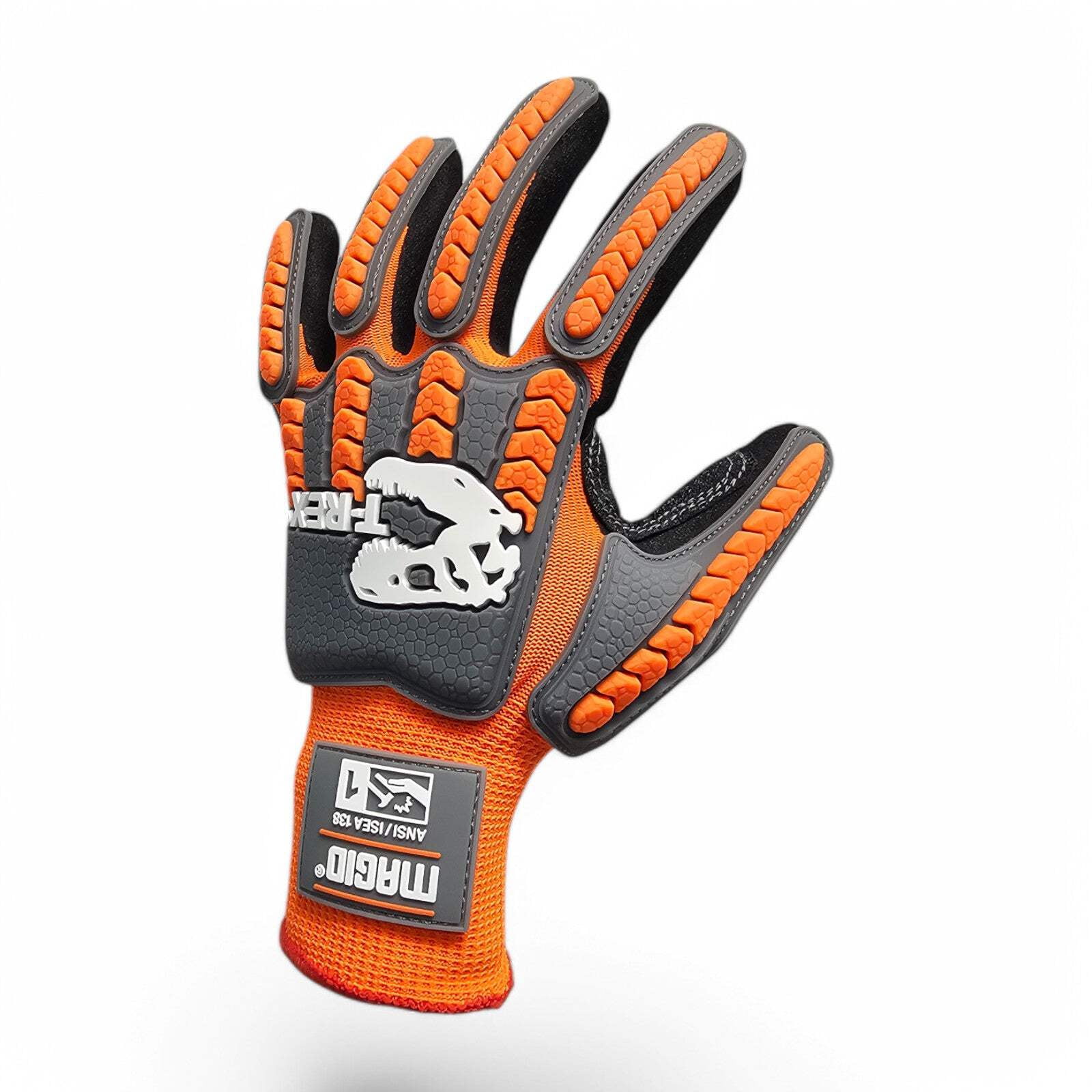 Magid T-REX Flex Series TRX400 General Purpose Knit Impact Glove ...