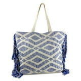 Magid women's Beach Tote - Geometric Diamond Print - Walmart.com