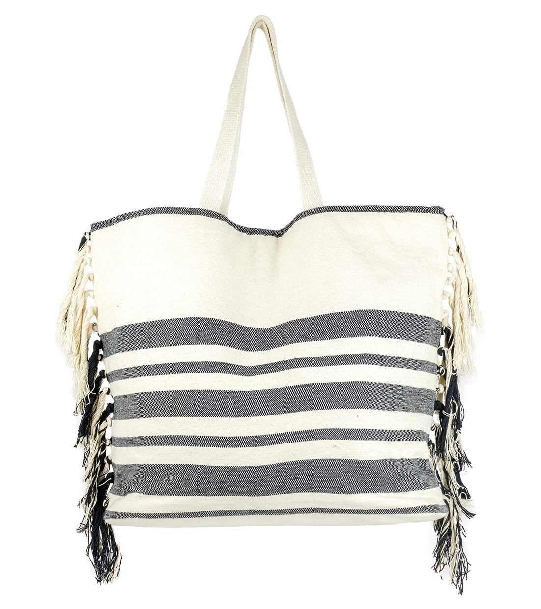 Magid Women's Beach Tote with Side Fringes - Walmart.com
