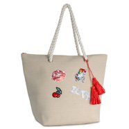Magid Women's Beach Tote with Side Fringes - Walmart.com