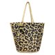 Magid Women's Leopard Beach Tote Bag with Tassel - Walmart.com
