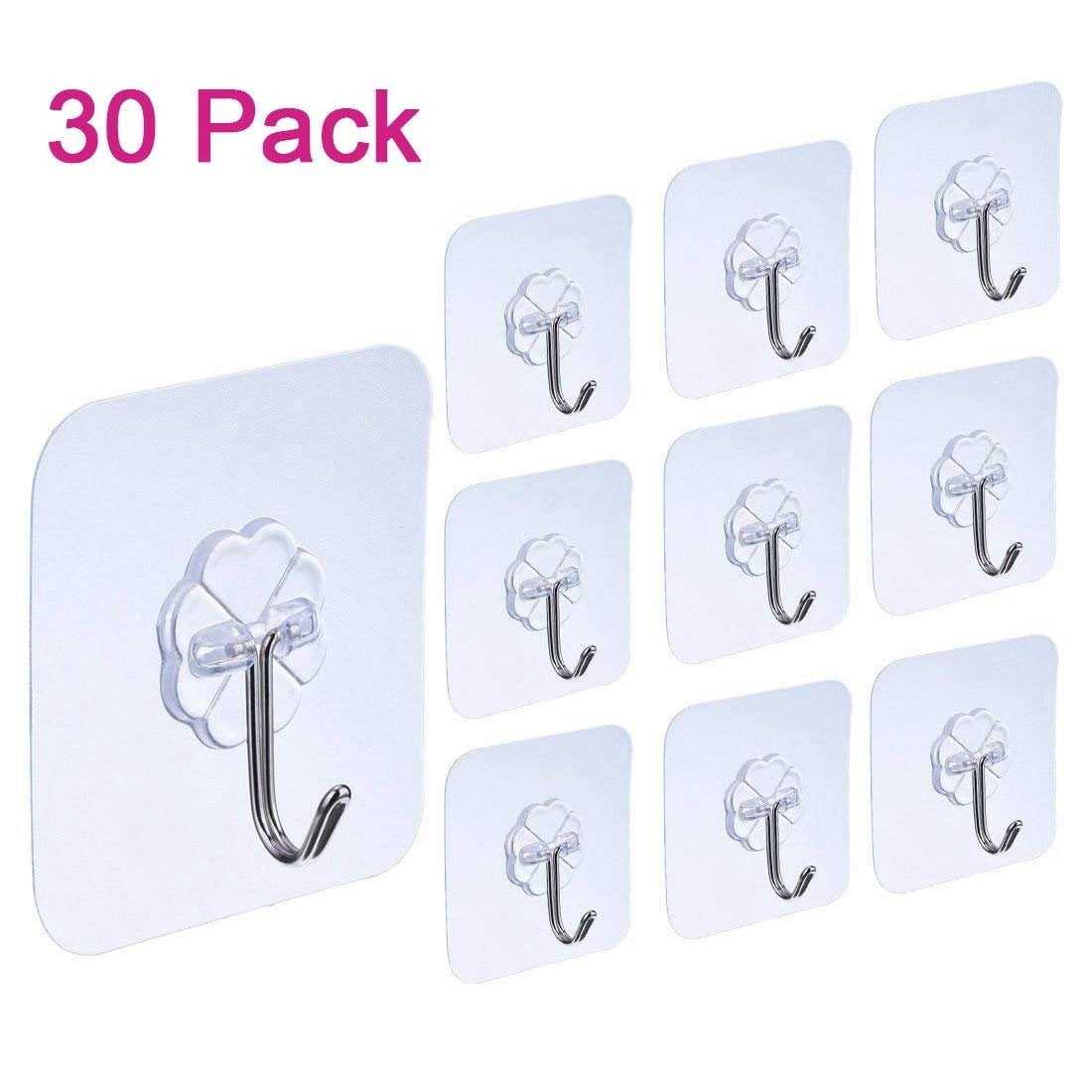 Magik 10-30PC Transparent Strong Adhesive Suction Cup Sucker Heavy Duty ...