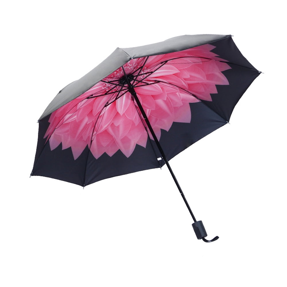 Magik 50+ Anti-UV Sun Rain Protection Windproof Flower Parasols 3 ...