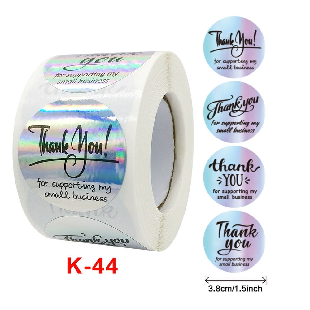 Magik 500-1000 Thank You Reward Award Stickers Labels Kids Bag Gifts ...