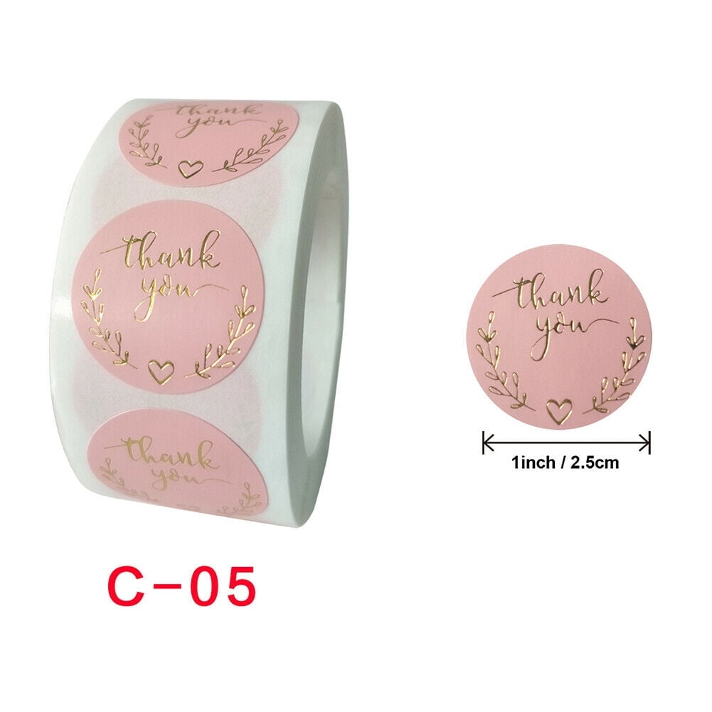 Magik 500-1000 Thank You Reward Award Stickers Labels Kids Bag Gifts ...