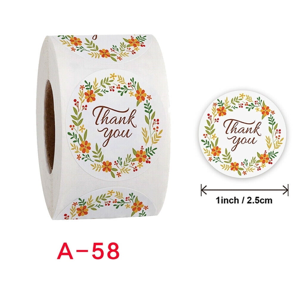 Magik 500 Thank You Reward Award Stickers Labels Kids Bag Gifts ...