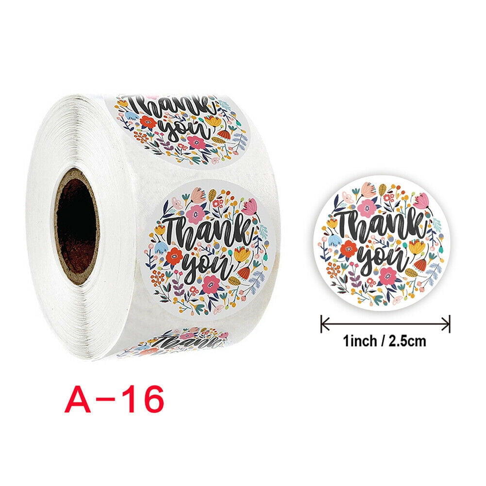 Magik 500-1000 Thank You Reward Award Stickers Labels Kids Bag Gifts ...