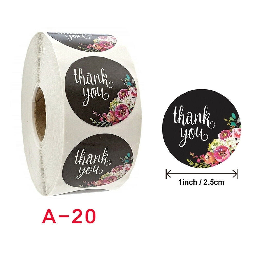 Magik 500 Thank You Reward Award Stickers Labels Kids Bag Gifts ...