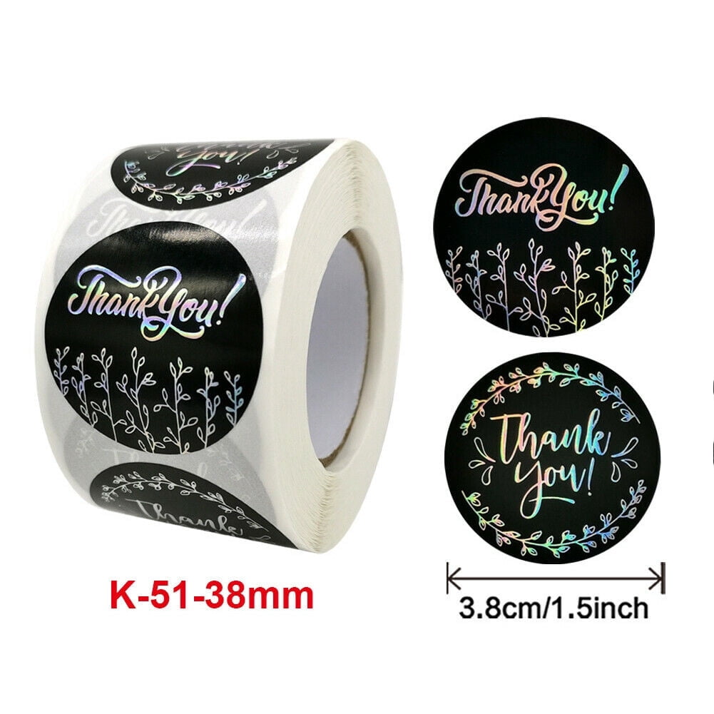 Magik 500-1000 Thank You Reward Award Stickers Labels Kids Bag Gifts ...