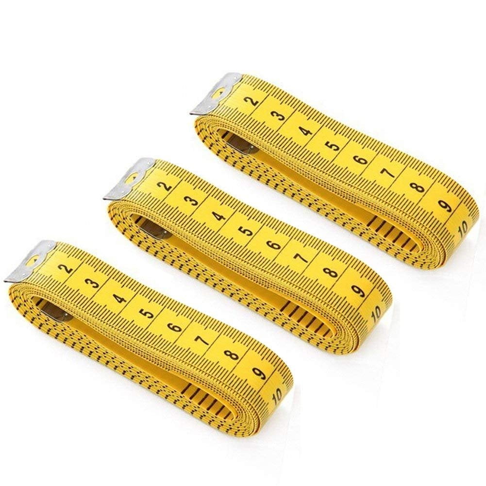Magik 60''~120''/1.5~3M Double-scale Tailor Seamstress Cloth Body Ruler ...