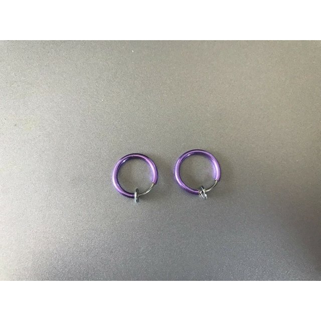 Magik Clip-On Spring Action Non-Piercing Fake Septum Lip Cartilage Nose ...
