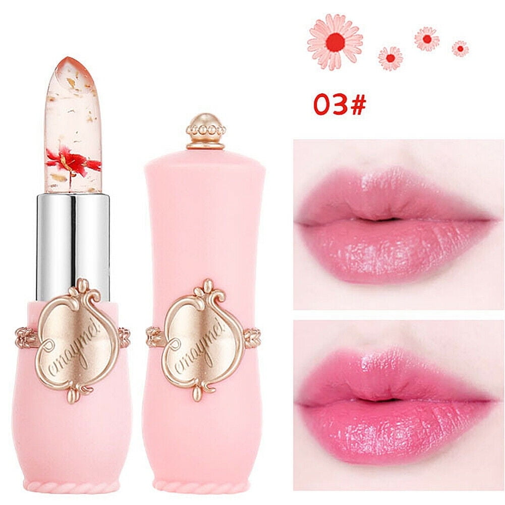 LNKHFS Magik Flower Lipstick, Transparent Jelly, Temperature Changing ...
