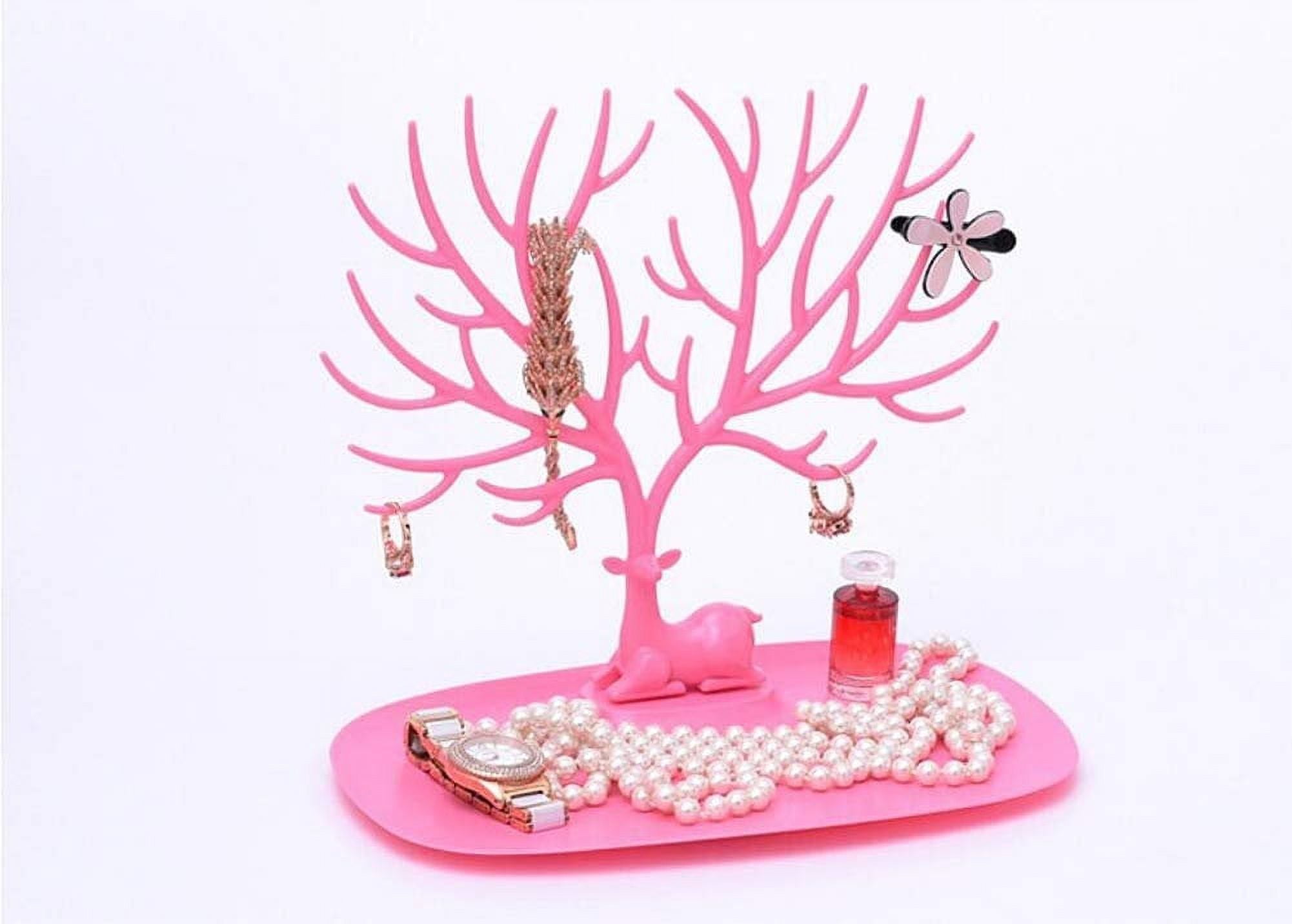 Magik Jewelry Deer Tree Stand Display Organizer DIY Handcrafts Parts ...