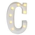 Magik Light up Letter LED Alphabet Number Symbol Plastic Battery ...