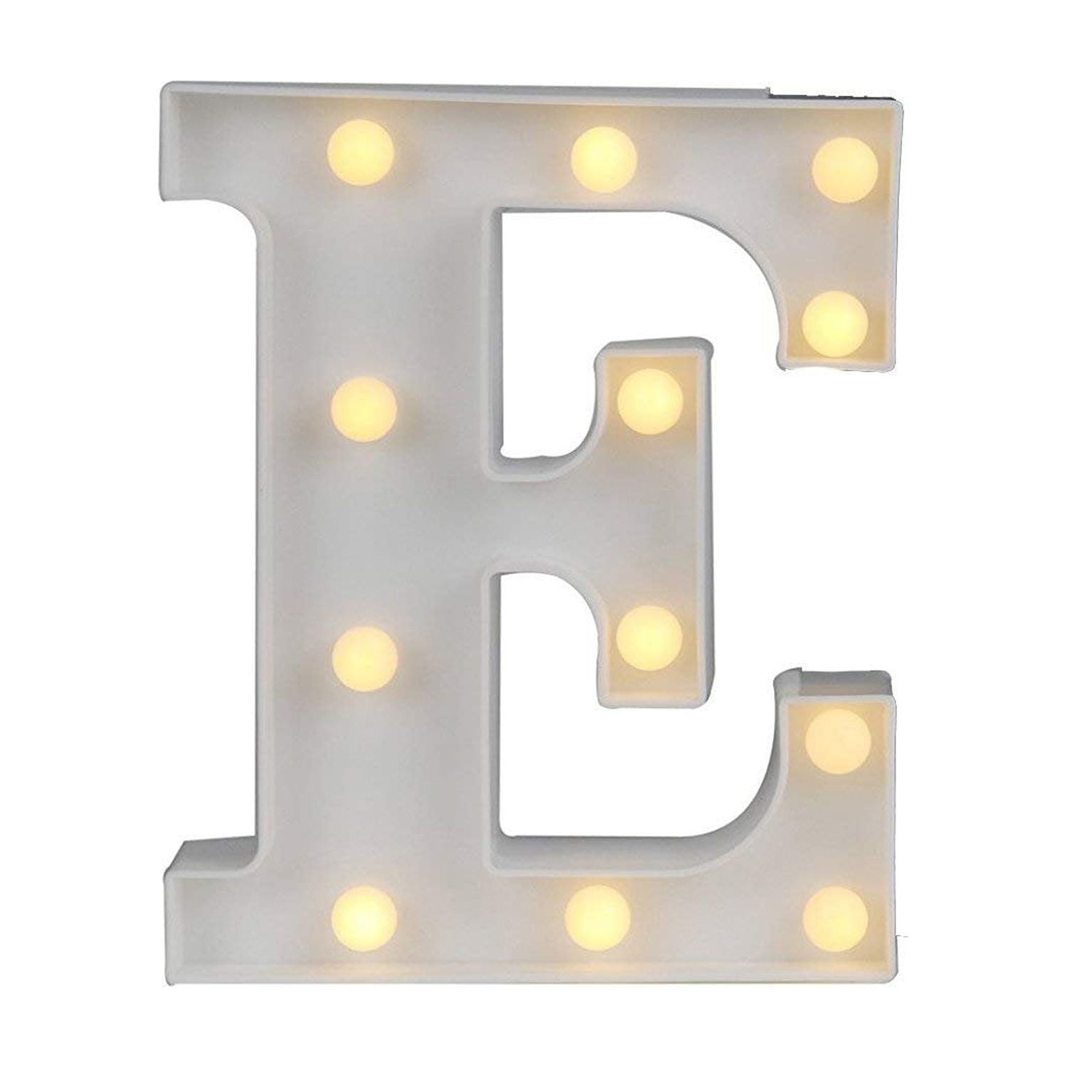 Magik Light up Letter LED Alphabet Number Symbol Plastic Battery ...