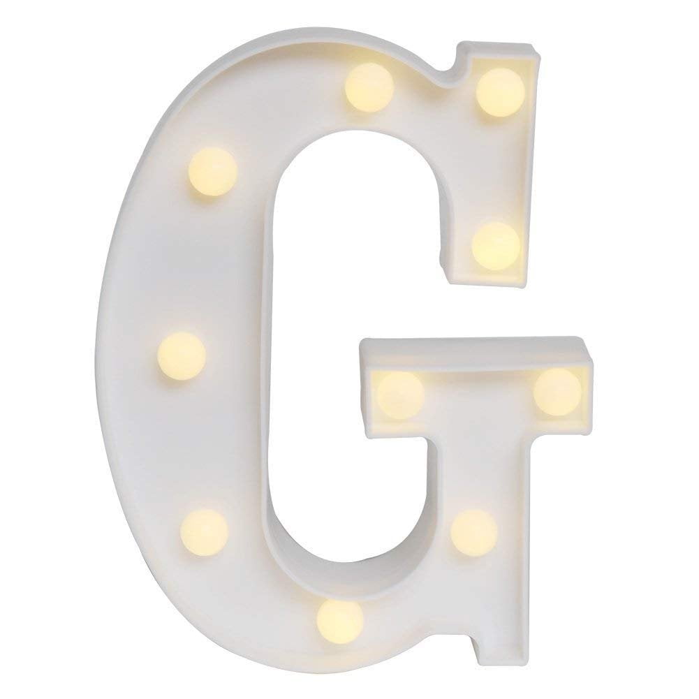 Magik Light up Letter LED Alphabet Number Symbol Plastic Battery ...