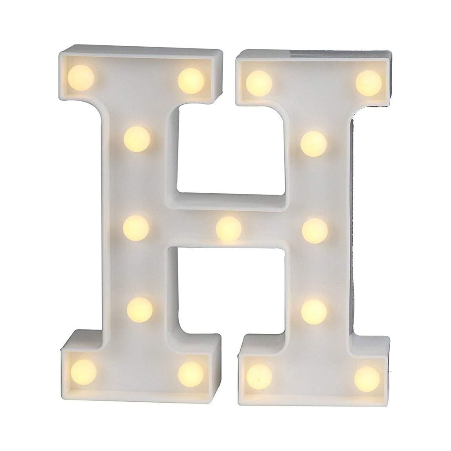 Magik Light up Letter LED Alphabet Number Symbol Plastic Battery ...