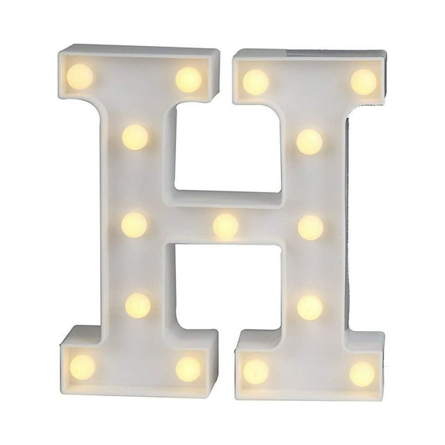 Magik Light up Letter LED Alphabet Number Symbol Plastic Battery ...