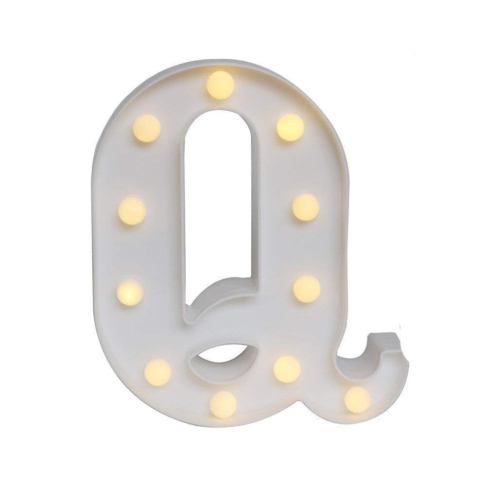 Magik Light up Letter LED Alphabet Number Symbol Plastic Battery ...