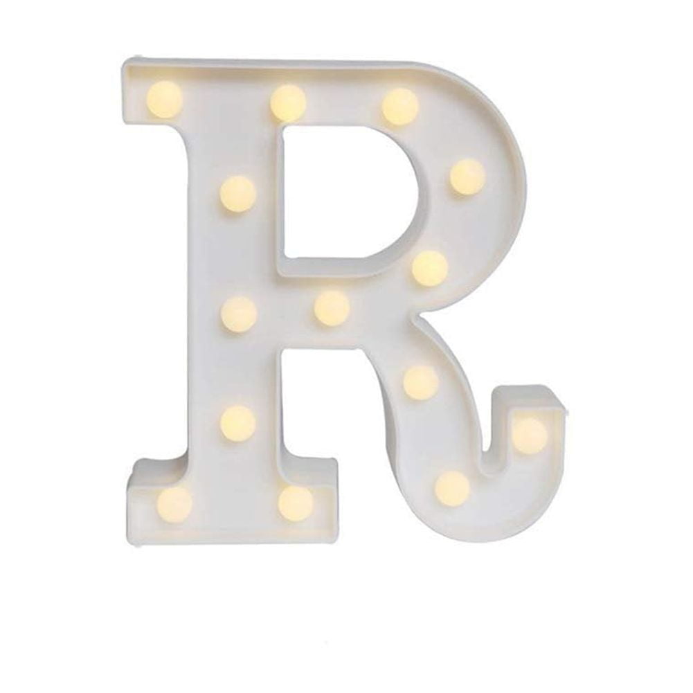 Magik Light up Letter LED Alphabet Number Symbol Plastic Battery ...