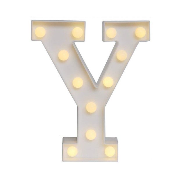 Magik Light up Letter LED Alphabet Number Symbol Plastic Battery ...