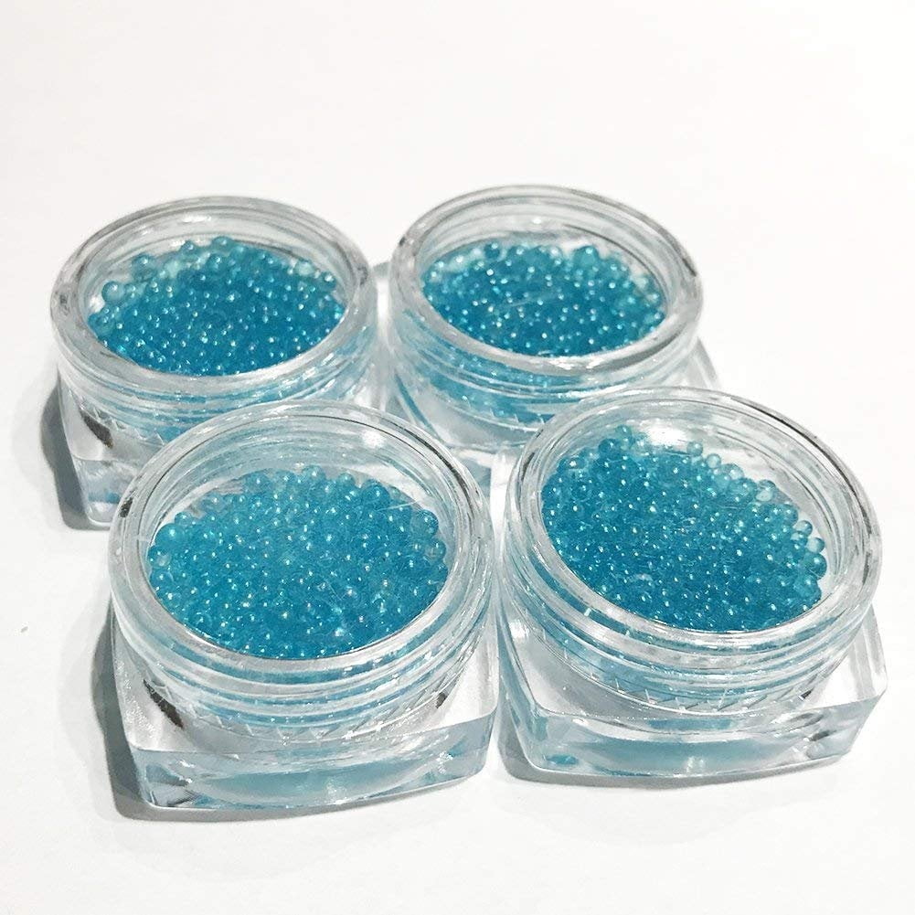 Magik Mini Bubble Beads 3D Nail Art Decoration Manicure 1-3mm Mixed ...