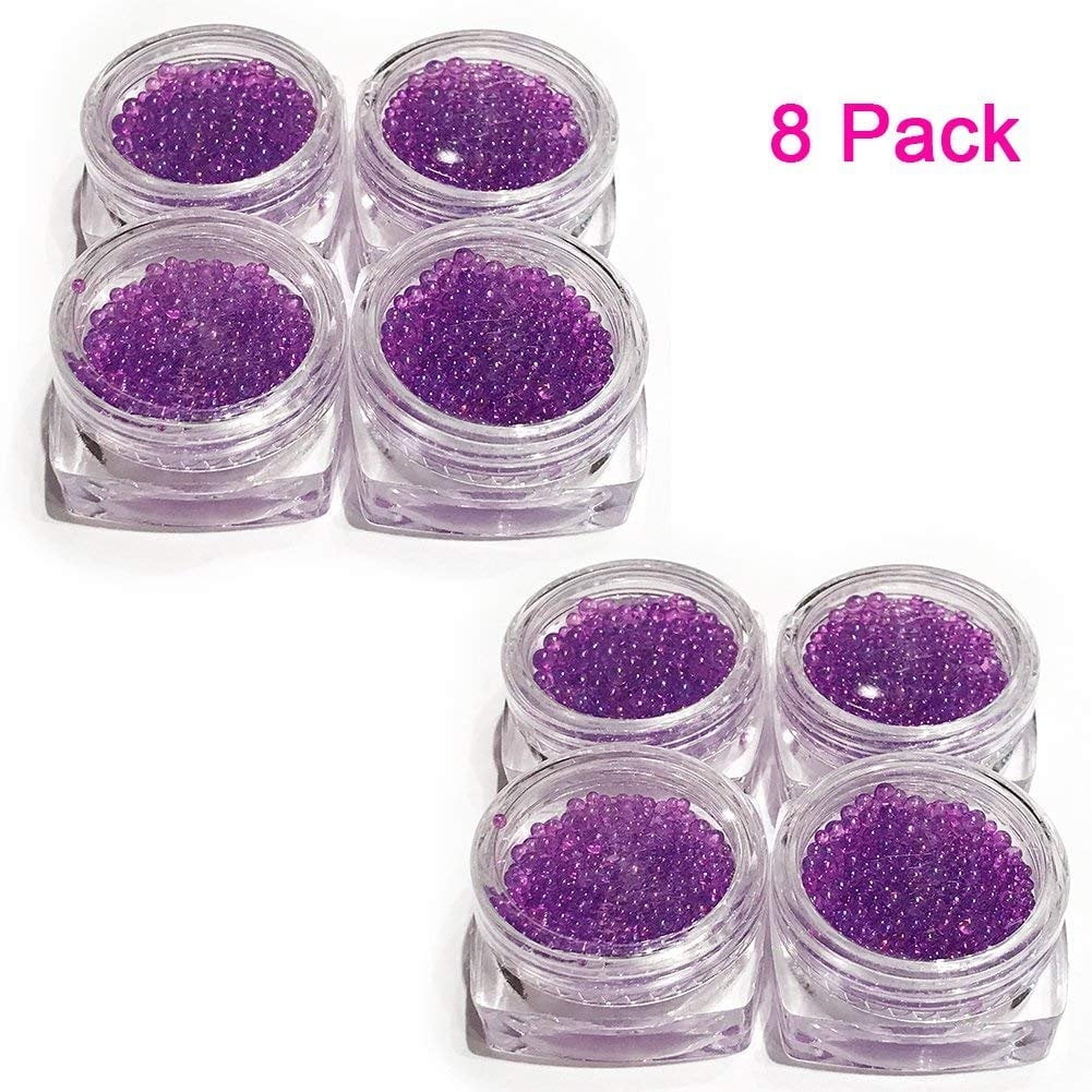 Magik Mini Bubble Beads 3D Nail Art Decoration Manicure 1-3mm Mixed ...