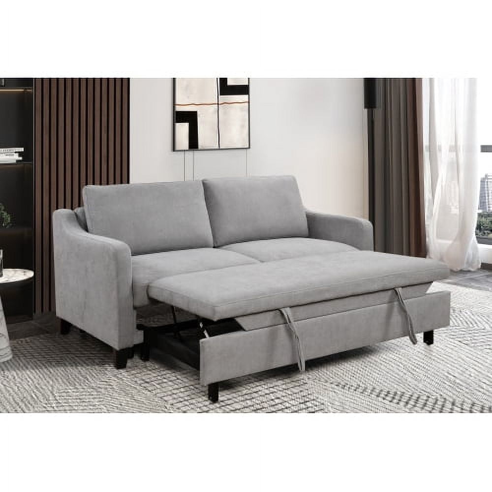 Magik Queen Size Sofa Bed, 3 in 1 Convertible Sleeper Couch with Pull ...