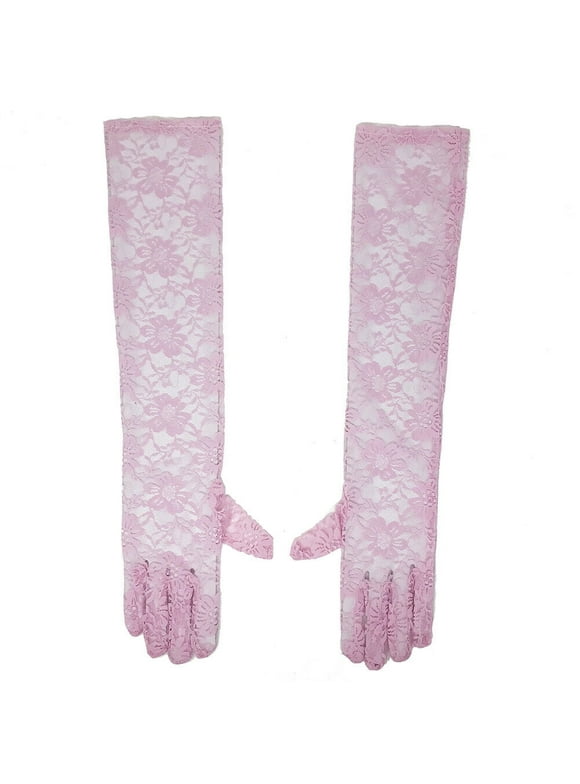 Pink Dress Gloves