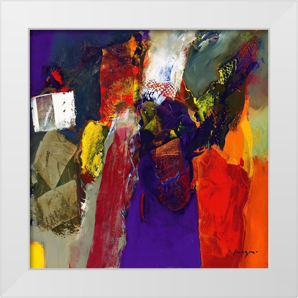 Magis, Pascal 12x12 White Modern Wood Framed Museum Art Print Titled ...