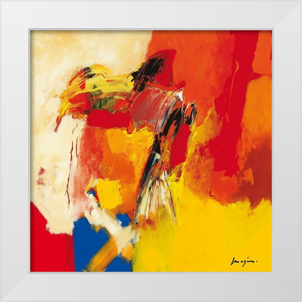 Magis, Pascal 15x15 White Modern Wood Framed Museum Art Print Titled ...