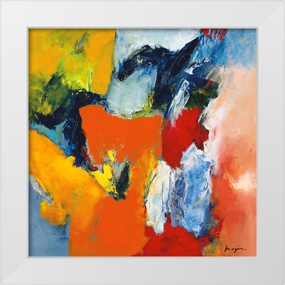 Magis, Pascal 15x15 White Modern Wood Framed Museum Art Print Titled ...