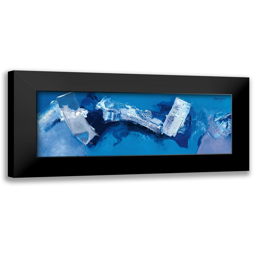 Magis, Pascal 18x9 Black Modern Framed Museum Art Print Titled - Bleu ...
