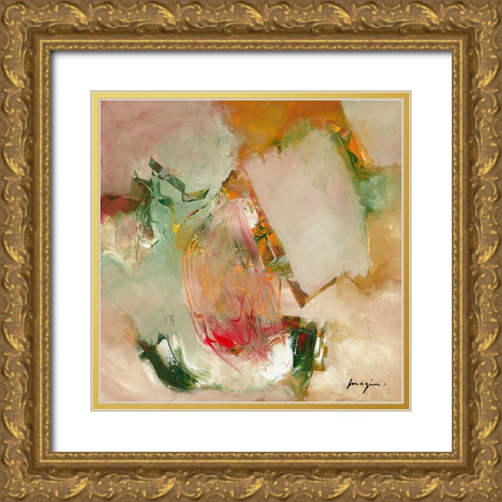 Magis, Pascal 20x20 Gold Ornate Wood Framed with Double Matting Museum ...