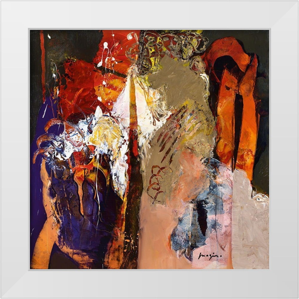Magis, Pascal 20x20 White Modern Wood Framed Museum Art Print Titled ...