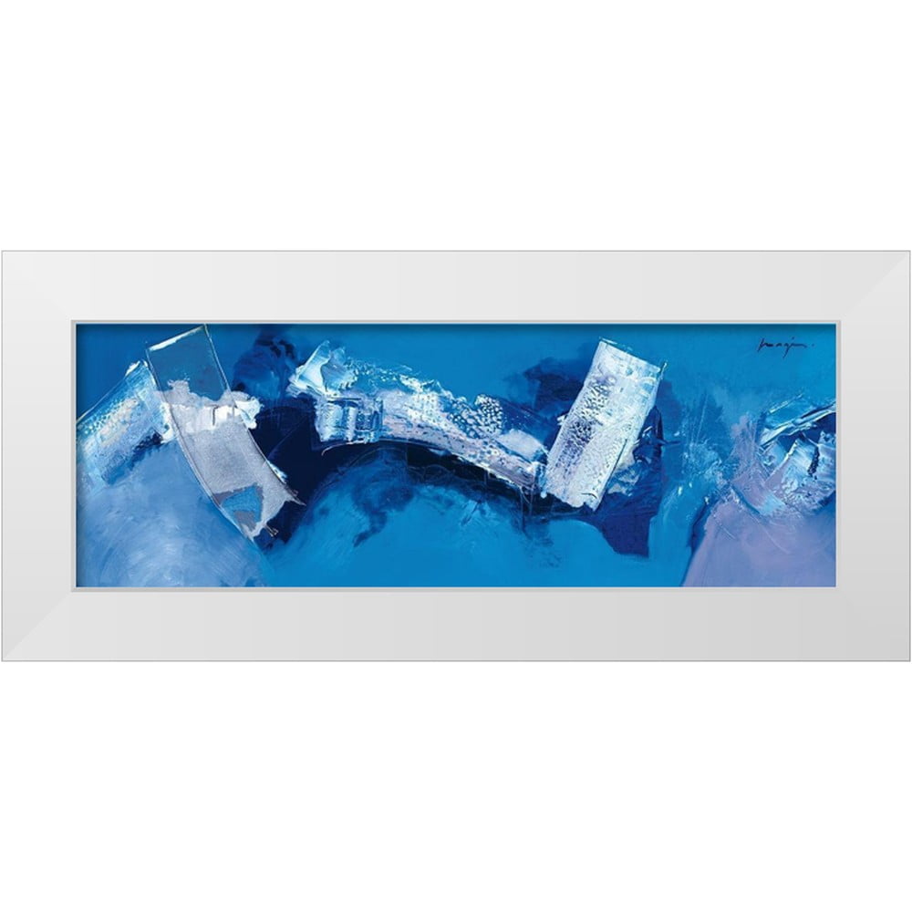 Magis, Pascal 32x14 White Modern Wood Framed Museum Art Print Titled ...