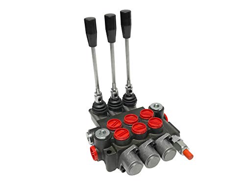 Magister Hydraulic Directional Control Valve 21 GPM with 3 Spools ...